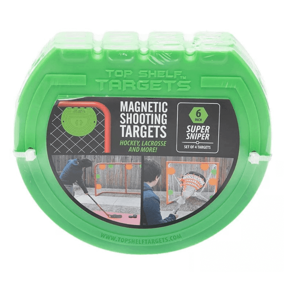 Blue Sports Magnetic Shooting Targets 6" (4PK) | HockeyStation
